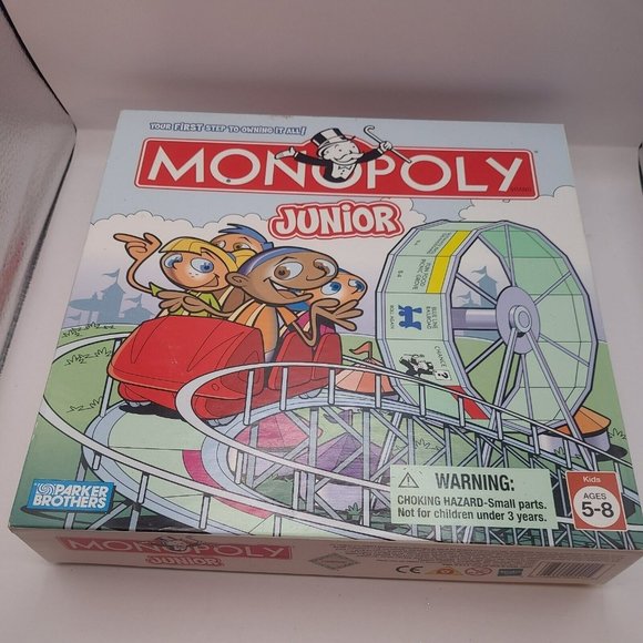 Parker Brothers | Toys | Monopoly Junior Jr Board Game Complete 205 ...